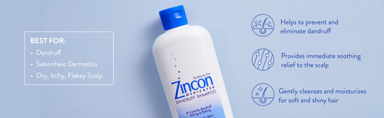 Medicated Dandruff Daily Shampoo – Zincon